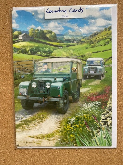 A5 Birthday card Classic Land Rovers | Series Three Owners Club & 90 ...